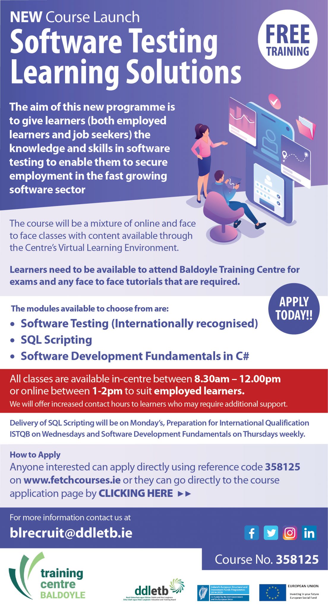 Software Testing Learning Solutions (Blended Delivery) - Now accepting ...