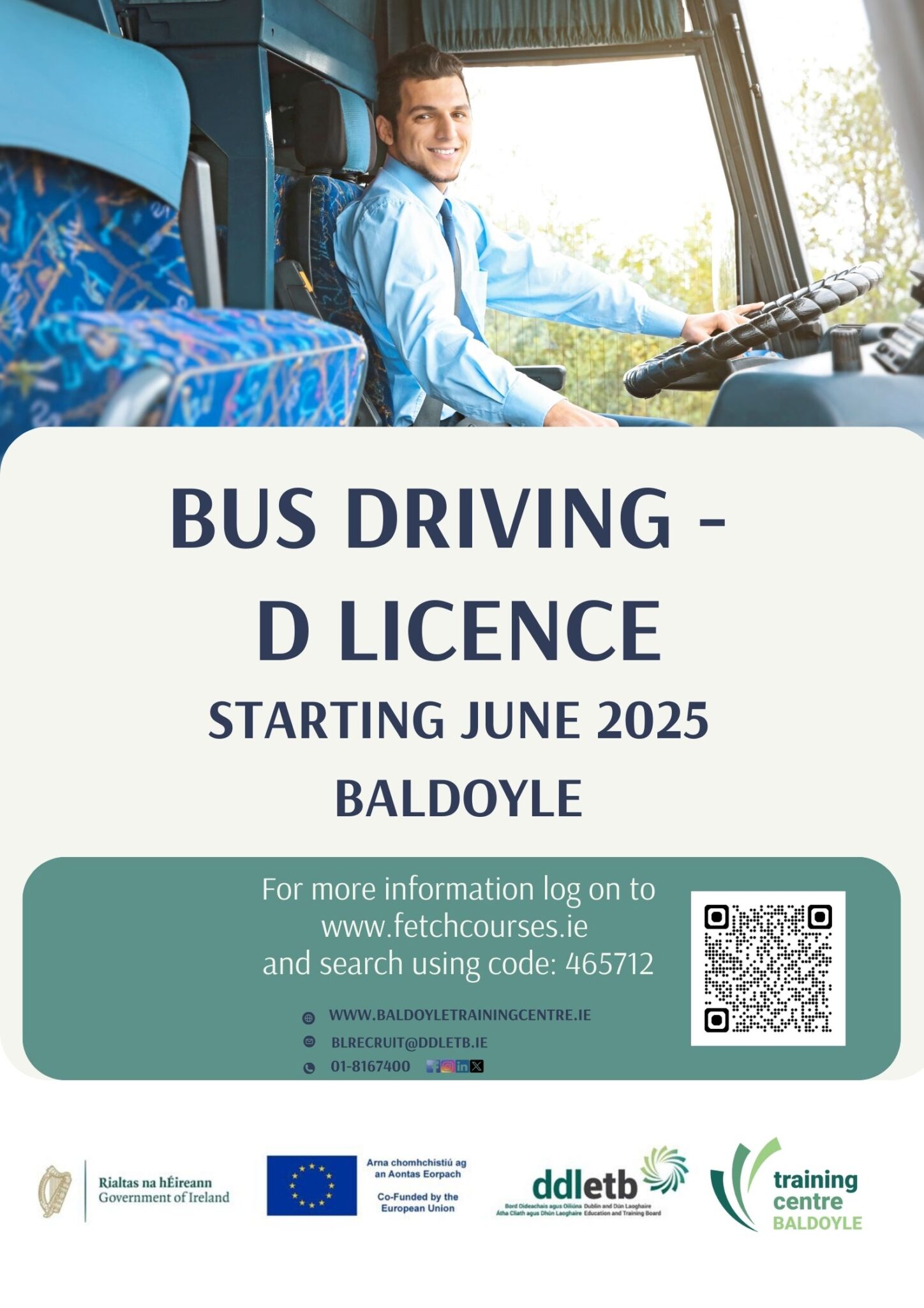 Bus / Coach (PSV) Driving - Baldoyle Training Centre